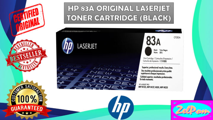 HP 83A ORIGINAL LASERJET TONER CARTRIDGE (BLACK) | Lazada PH