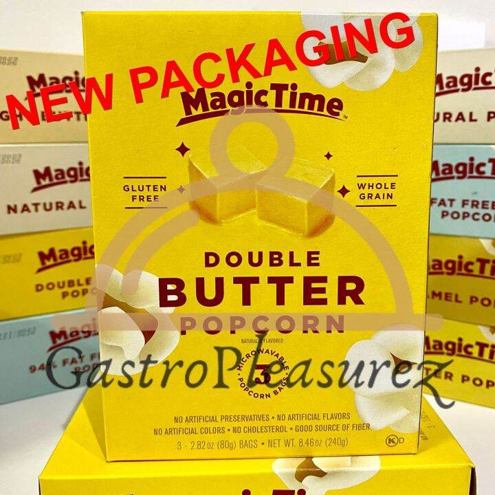 MagicTime Premium Microwave Popcorn - Double Butter [Ready Stock ...