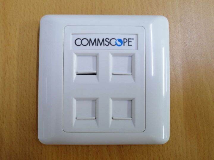 Four CAT.6 keystone jacks are included in the Internet Type Cat 6 4 ...