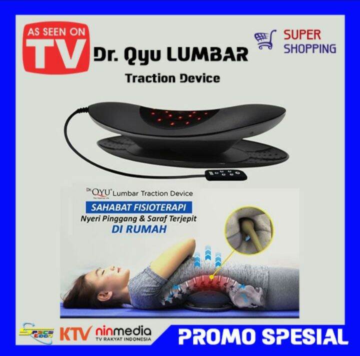 DR QYU LUMBAR TRACTION DEVICE Alat Terapi Untuk Nyeri Pinggang dan Saraf Kejepit | Lazada Indonesia
