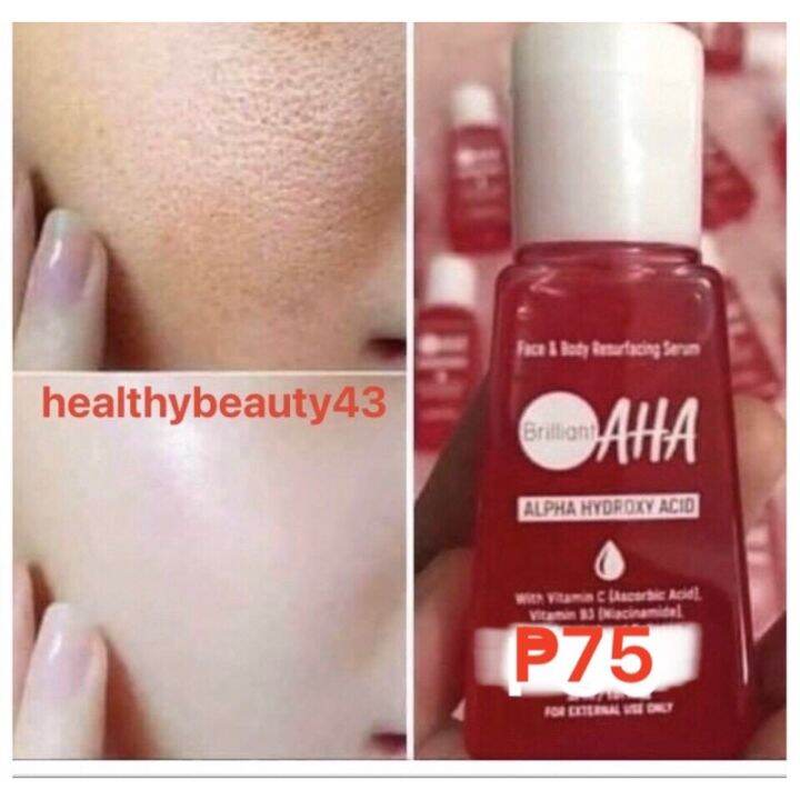 100% AUTHENTIC !! BRILLIANT SKIN ESSENTIALS AHA ( ALPHA HYDROXY ACID) & SOAPS!!!COD!!! | Lazada PH