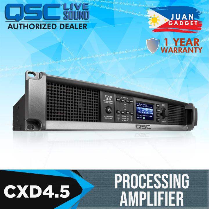 QSC CXD4.5 Processing Amplifier | JG Superstore | Lazada PH