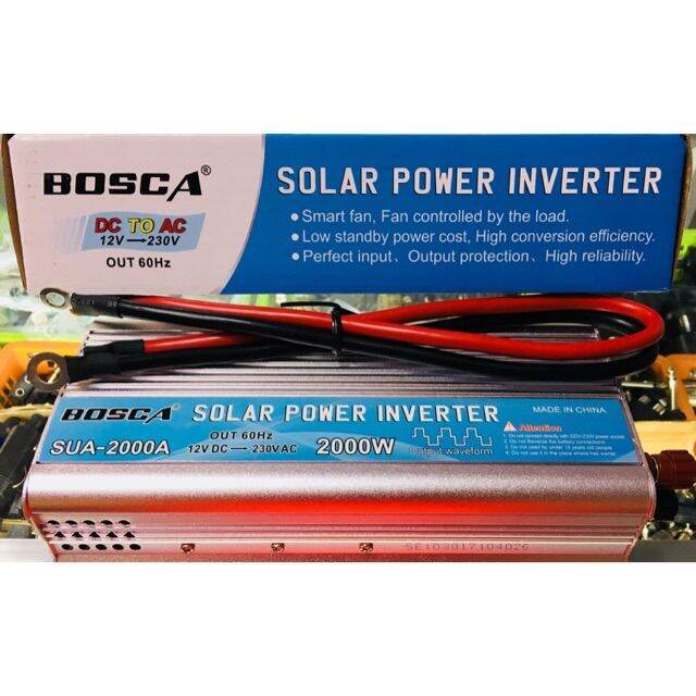 BOSCA- SOLAR POWER INVERTER - 2000W | Lazada PH