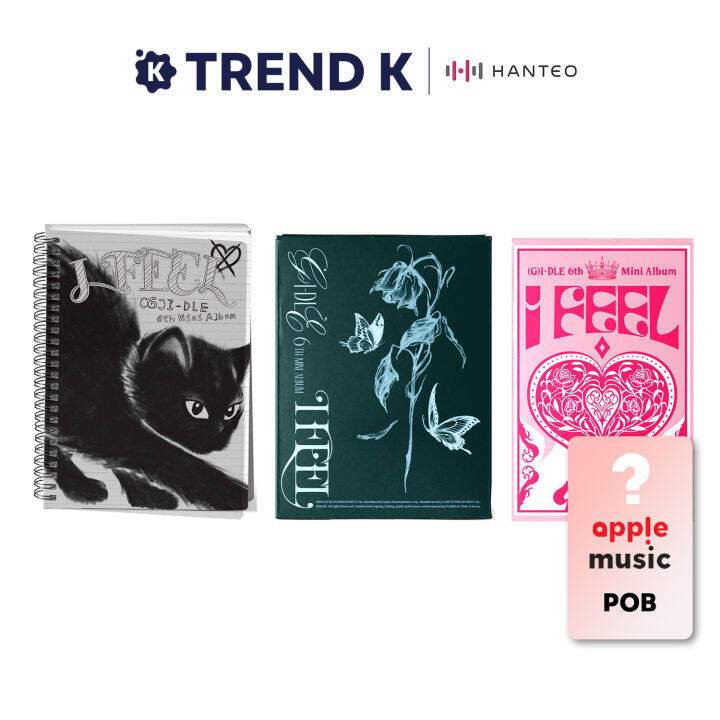 [Apple Music POB] (G)I-DLE - 6th Mini Album [I feel] + Free gift ...