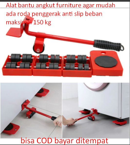Alat bantu angkut furniture agar mudah ada roda penggerak anti slip ...