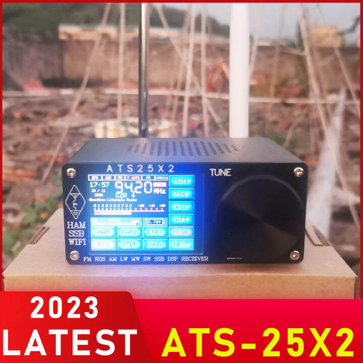 วิทยุแอป RDS FM ATS-25X2ล่าสุดกำหนดค่า WIFI ทุกย่านพร้อมการสแกนสเปกตรัมตัวรับสัญญาณ dsp อัพเกรด ...