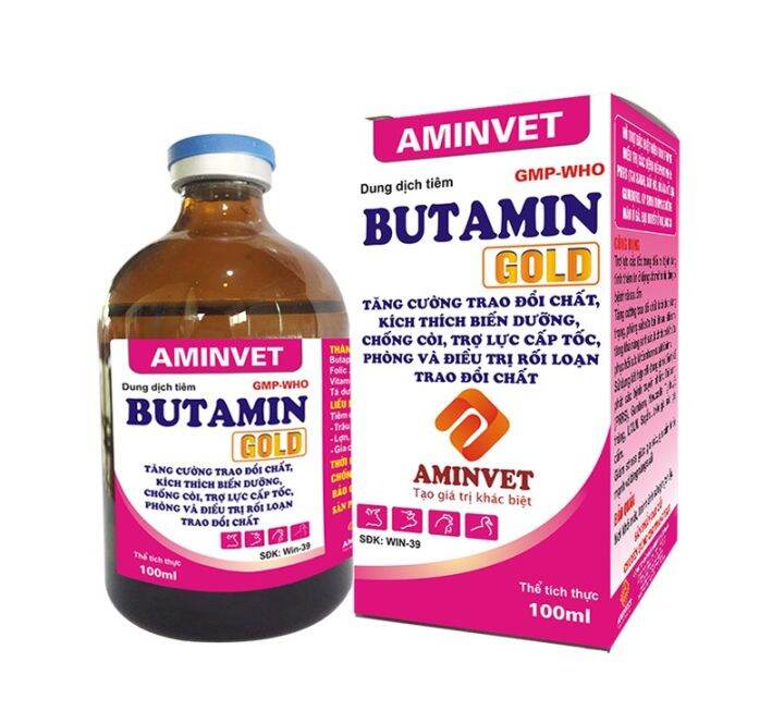 Butamin (100ml) trợ lực cấp tốc, chống còi - chỉ dùng trong thú y ...