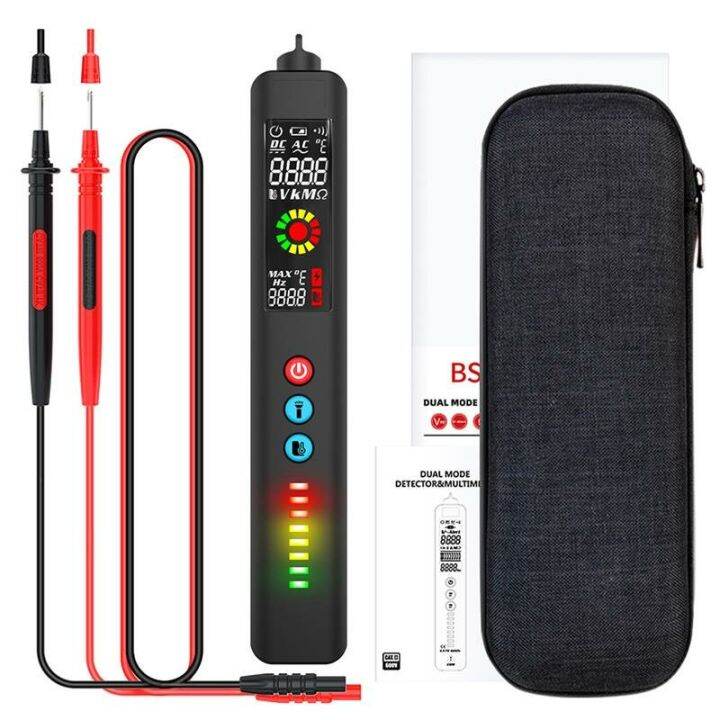 BSIDE X2 LCD Display Smart Multimeter Non-contact Infrared Thermometers ...