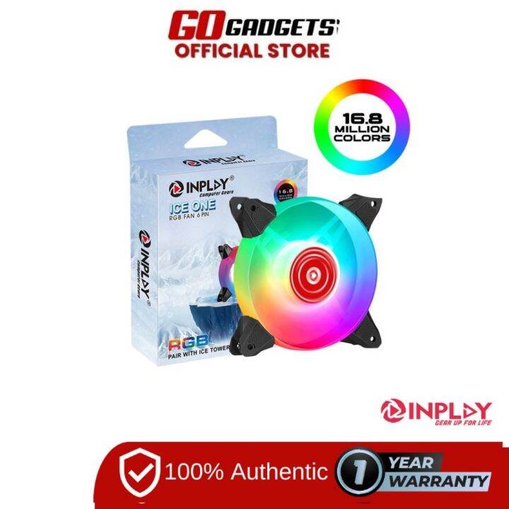 Original Quality Inplay 120mm ICE ONE RGB 6 | Lazada PH