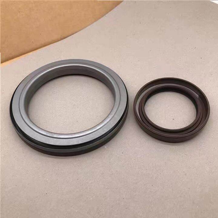 Excavator Parts Isuzu 4BG1 Engine Crankshaft Front Oil Seal And Rear ...
