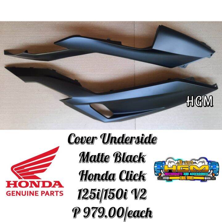 COVER UNDER SIDE (MATTE BLACK) HONDA CLICK 125i/150i V2 (64360-K59 ...