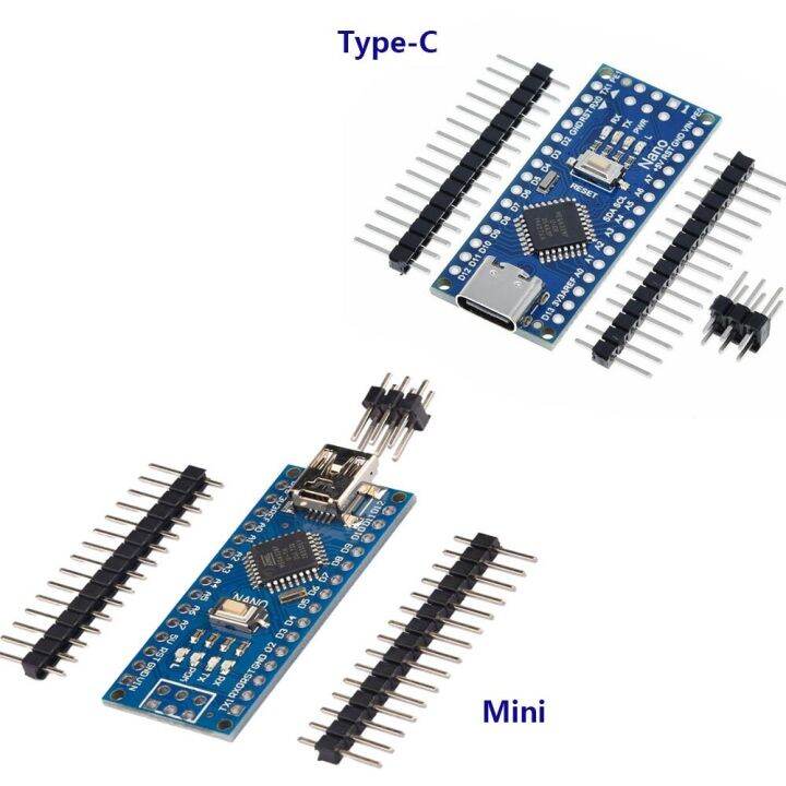 Nano V3.0 CH340 Atmega328p-AU Large Chip Development Board Module 5V ...