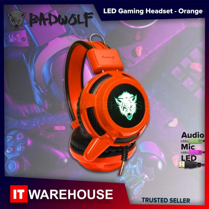 Bad Wolf Gaming Headset - LED Badwolf | Lazada PH