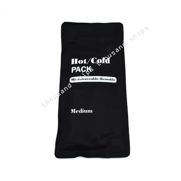 Reusable Microwaveable Hot and Cold Gel Compress (Black) | Lazada PH