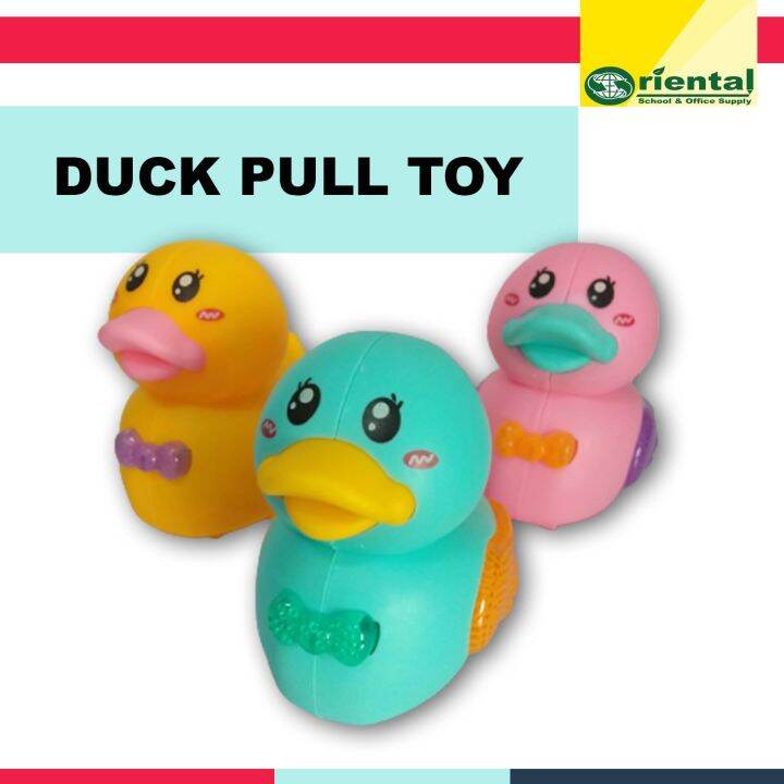 Duck Pull Toy - Pull String Mechanism Toy - RANDOM COLOR - Sold Per ...