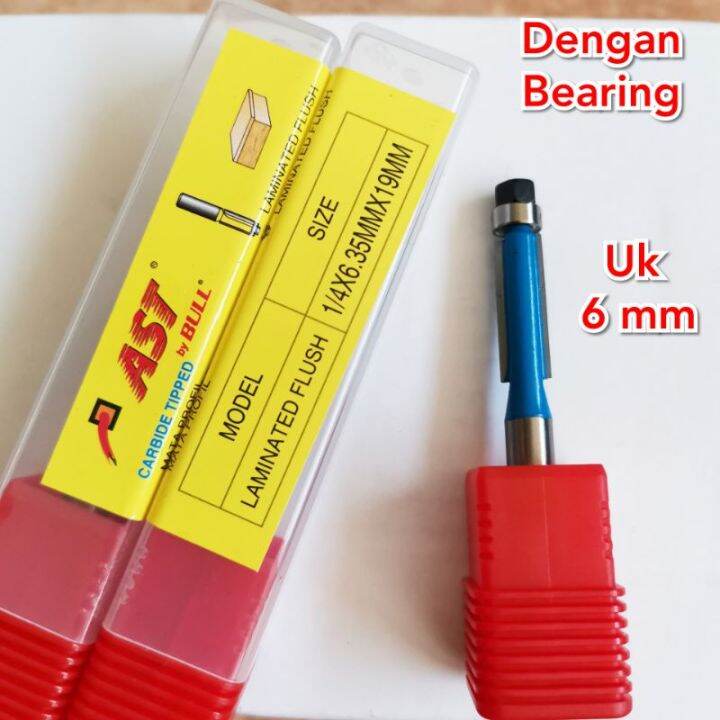 mata profil lurus 6 mm dengan bearing straight lurus laminated mata ...