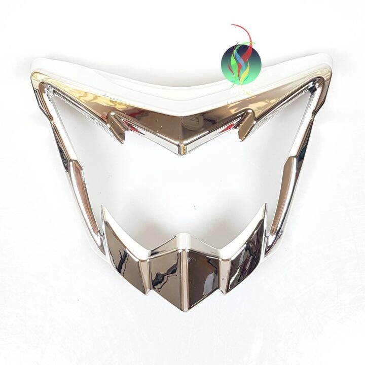 MSM SNIPER 150 Headlight Mask Carbon Fiber Chrome LC150 Jupiter MX King ...