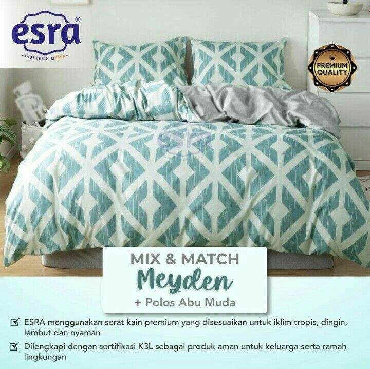 Seprei Katun Bahan CVC Ukuran 180x200 Sprei Home made | Lazada Indonesia