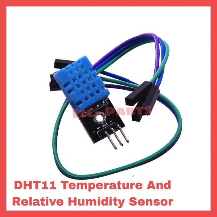 DHT11 DHT 11 Temperature and Humidity Module Sensor Kelembaban Suhu ...