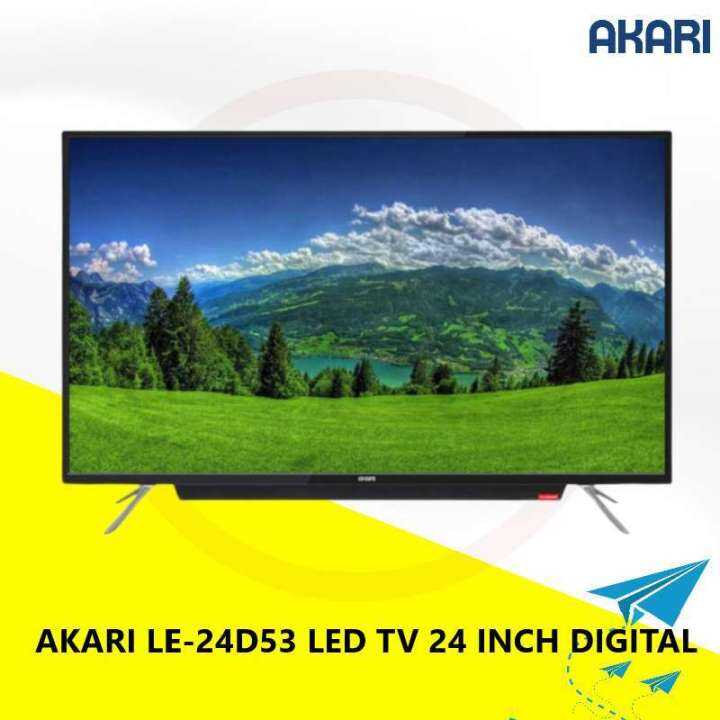 AKARI LE-24D53 LED TV 24 INCH DIGITAL | Lazada Indonesia