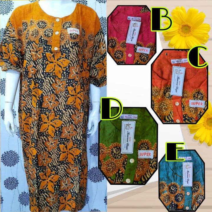 Daster kencana ungu jumbo L5 label putih | Lazada Indonesia