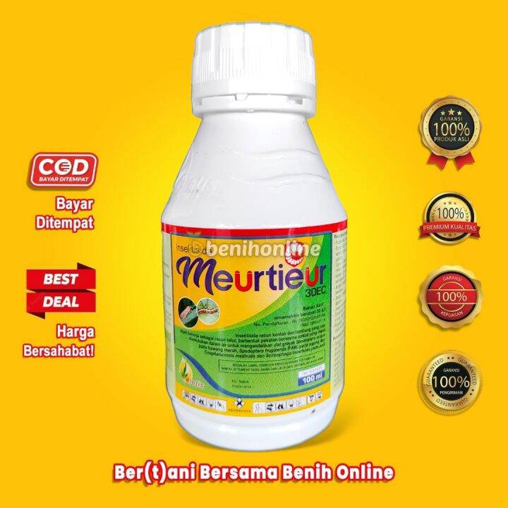 INSEKTISIDA MEURTIEUR 30 EC 100 ML BIOTIS Emamektin benzoat | Lazada ...