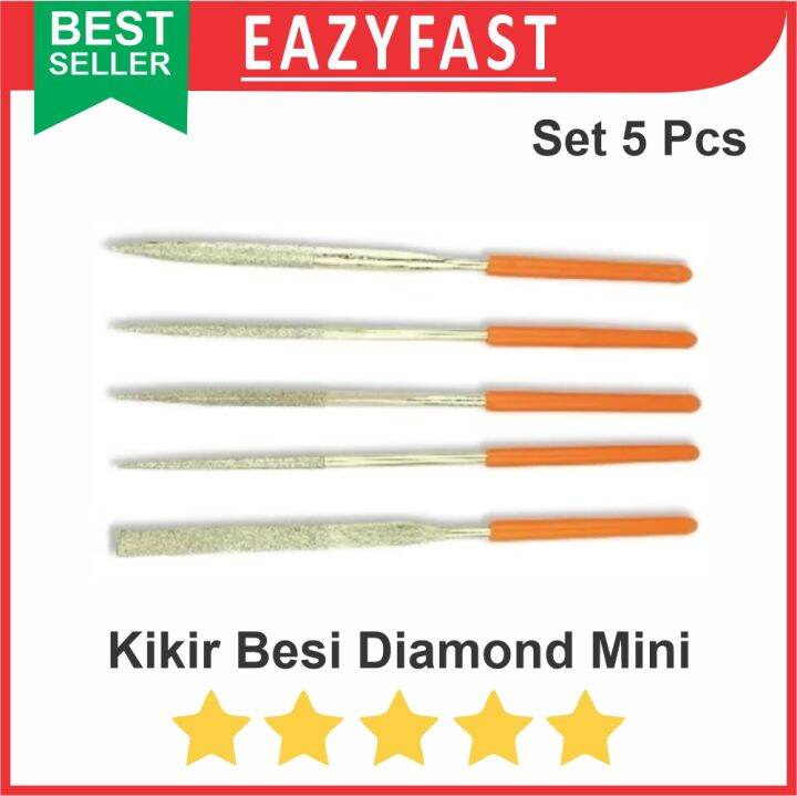 Kikir Besi Diamond Intan Set 5 pcs Jakemy Gundam Model Kit Halus ...