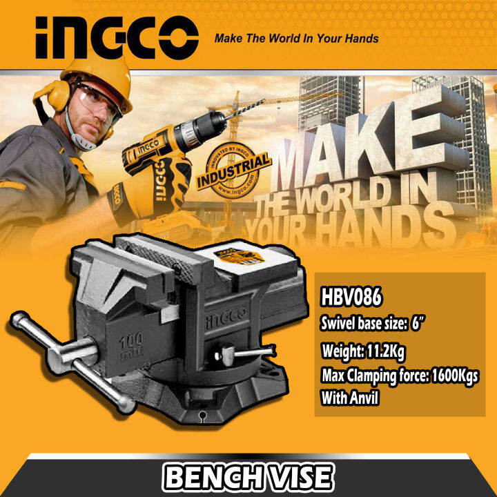 Ingco Bench Vise HBV086 | Lazada PH
