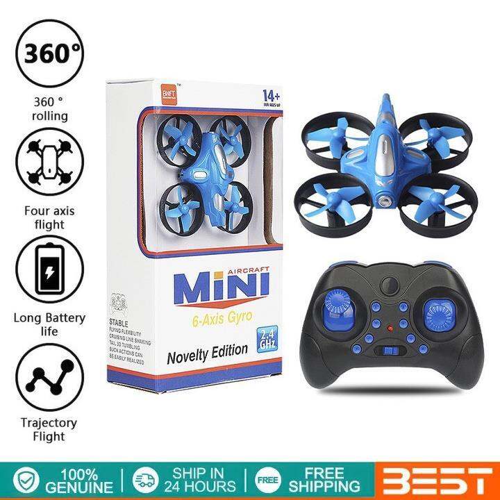 Mini Four Axis Aircraft Remote Control With 3 Speed 360° Roll One ...