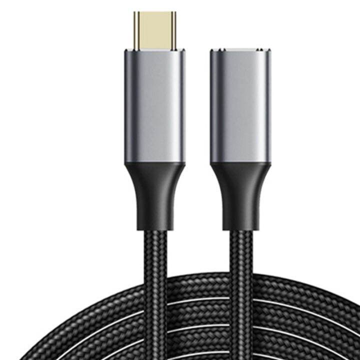 USB Type C Extension Cable 0.5/1/1.5/2M USB-C 3.1 Gen2 10Gbps Female to ...