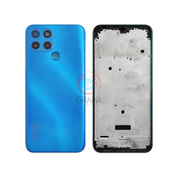 CASING INFINIX SMART 6 / X6511B FULLSET FRAME | Lazada Indonesia