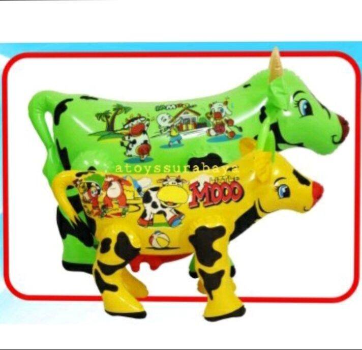 MAINAN TIUP SAPI BESAR ( TIUPAN ) BALON SAPI BESAR / BALON SAPI KECIL ...