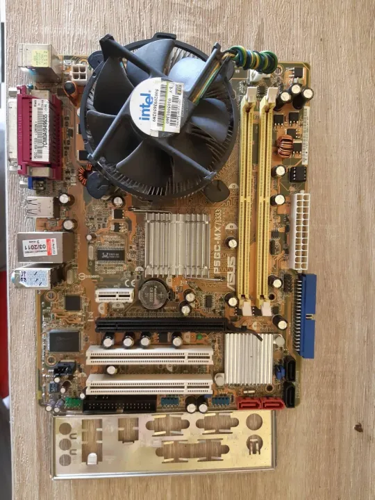 Mainboard ASUS P5GC-MX/1333 LGA775 DDR 2 แถมฟรี พัดลม+CPU | Lazada.co.th