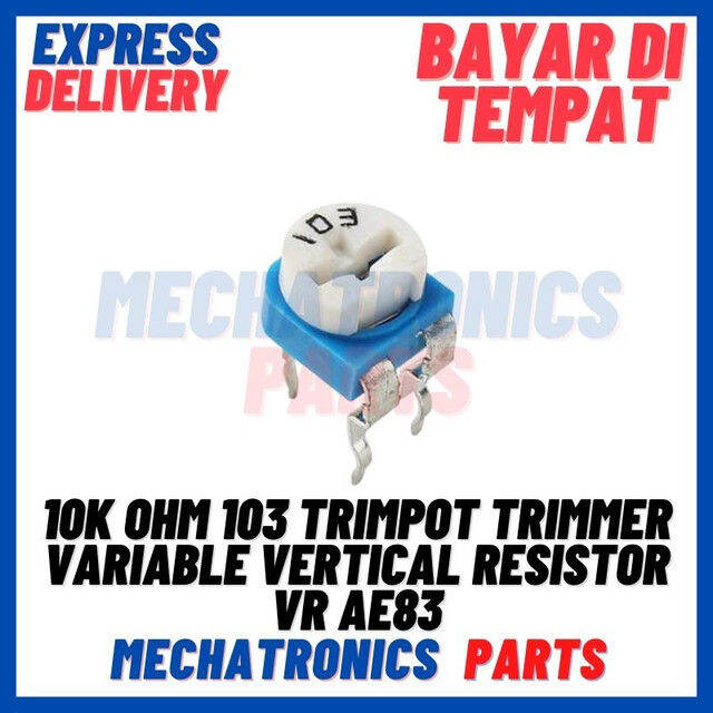 [PAS-9067] 10K OHM 103 TRIMPOT TRIMMER VARIABLE VERTICAL RESISTOR VR ...