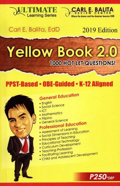 CBRC LET REVIEWER YELLOW BOOK 2019 EDITION | Lazada PH