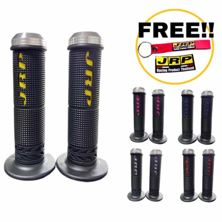 JRP HANDLE GRIP WITH SILVER BAR END UNIVERSAL MADE IN THAILAND FREE JRP ...