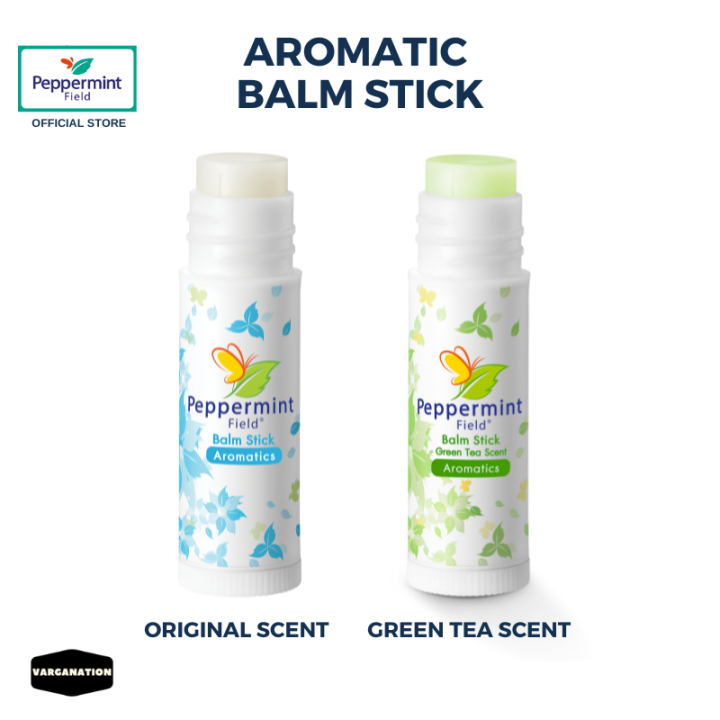 Peppermint Field Balm Stick from Thailand - Stress Relief - ORIGINAL ...