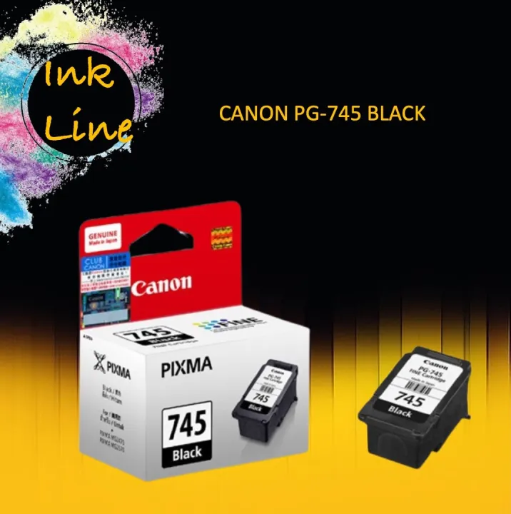 Canon 745 PG-745 Black Original Ink Cartridge | Lazada PH