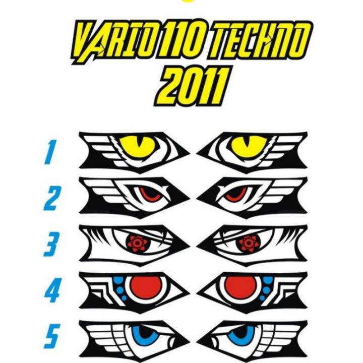 stiker sticker vario 110 techno | Lazada Indonesia