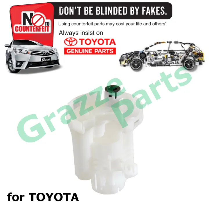 Toyota Original In Tank Fuel Filter 23300-21010 Alphard Vellfire 3.0 ...