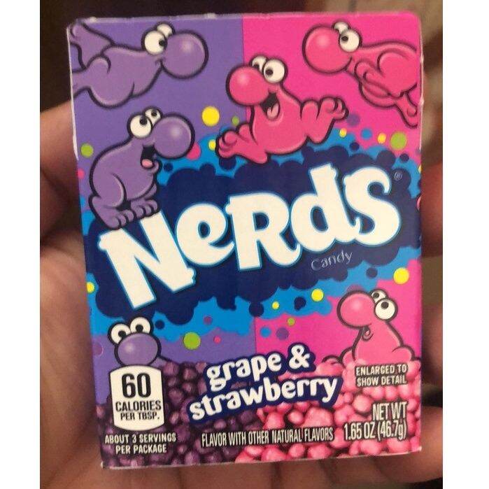 NERDS Candy Net weight 46.7 g ( 1.65 oz ) | Lazada PH