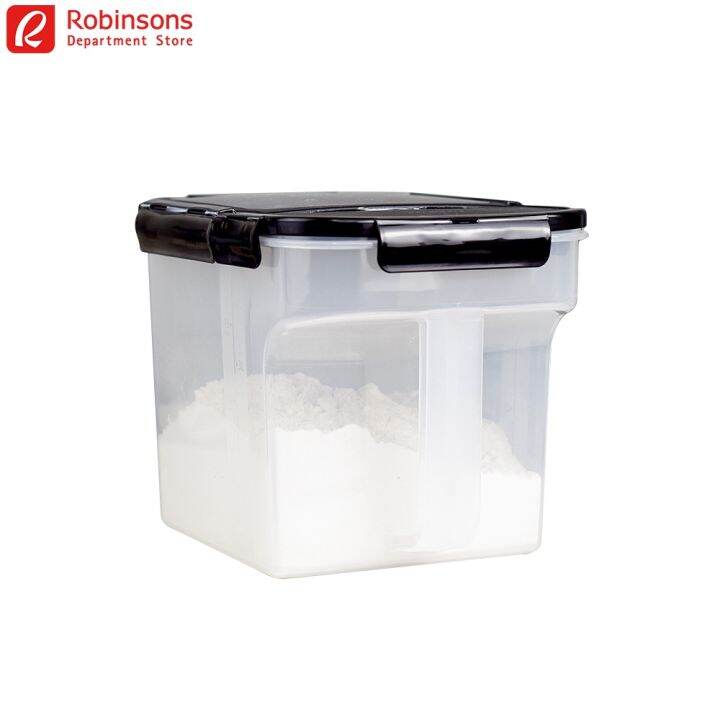 【COD】 Locknlock Pantry Container with Scoop 5L (dark gray) | Lazada PH