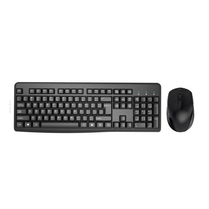 KM63 Wireless Keyboard Mouse Set Ergonomic Mechanical Feel Battery ...