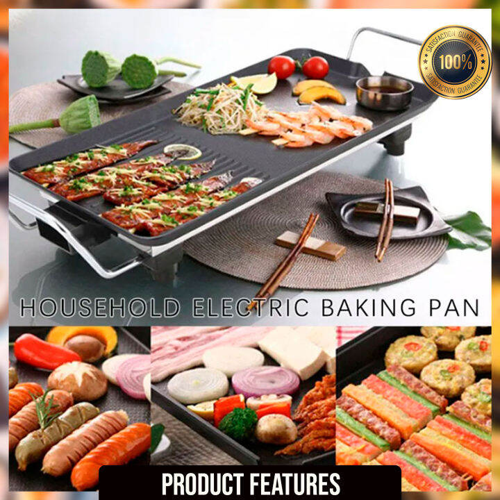 High Quality Korean Style Electric Grill Rectangle Plate Grill Electric ...