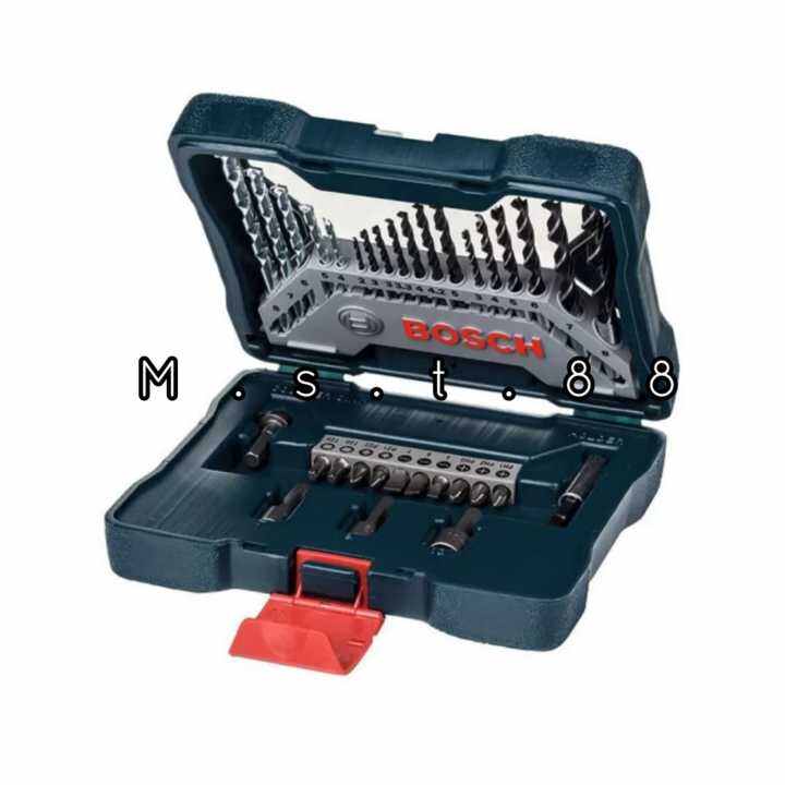 Asli Mata Bor 33 Pcs Drill And Screwdriver Bit Set X Line X33 Bosch