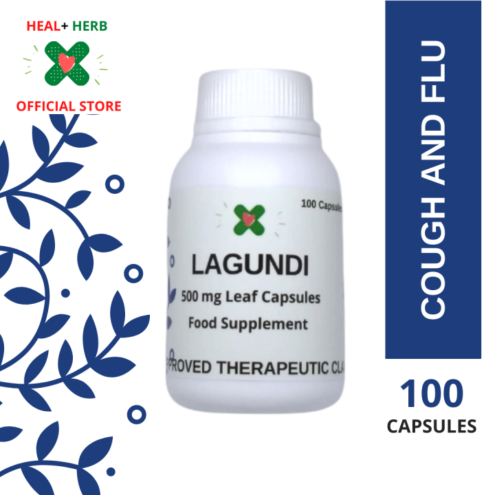 LAGUNDI CAPSULE 500MG 50 CAPSULES, For Cough, Asthma, Cold and Flu ...