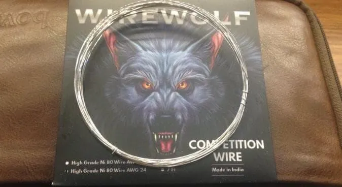 Wirewolf Nichrome 22 24 26 AWG competition wire kawat coil vape vapor ...