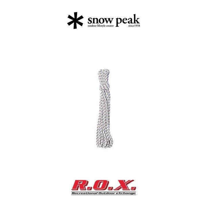 SNOW PEAK POLYPROPYLENE ROPE PRO เชือกโพลีโพรพิลีน | Lazada.co.th