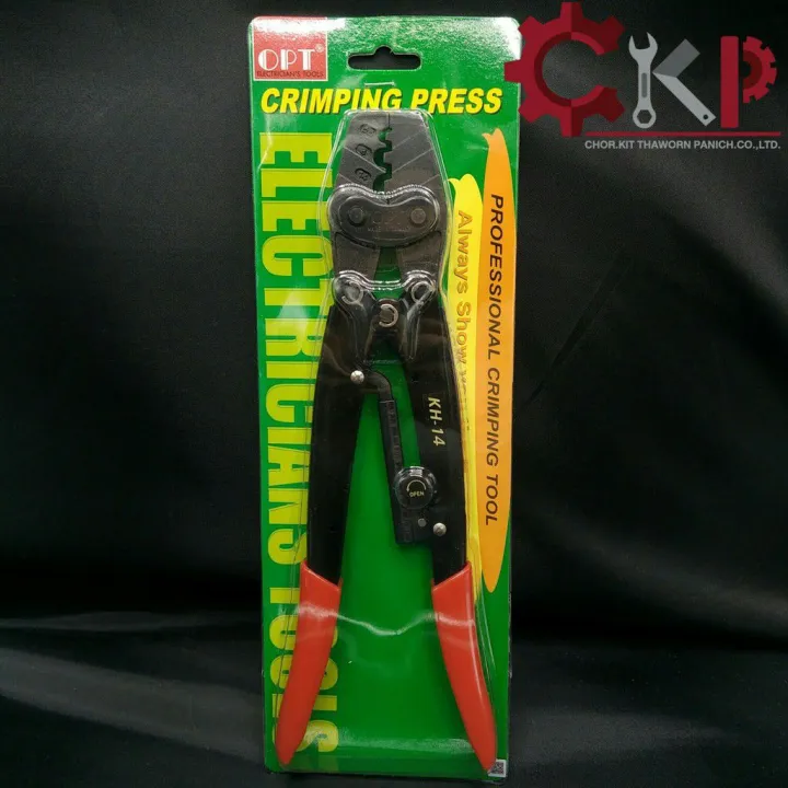 OPT คีมย้ำหางปลา KH-14 ยาว 11 นิ้ว ของแท้ !! // ออกใบกำกับภาษีได้ ...