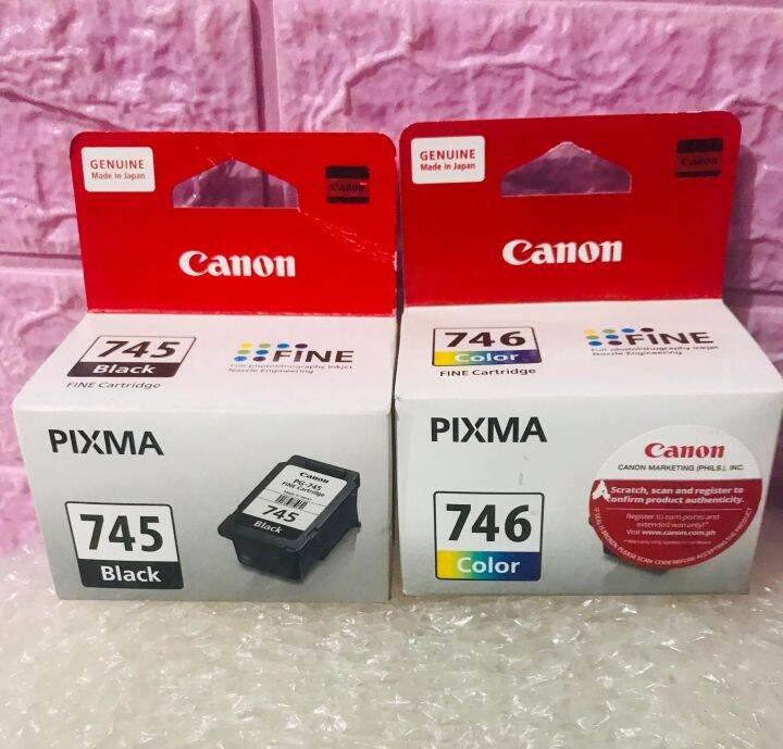 canon 745 or 746 original ink cartridge | Lazada PH